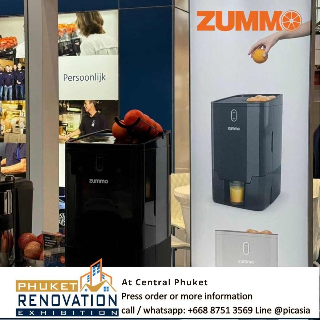 ZUMMO เครื่องคั้นน้ำส้มอัตโนมัติ คั้นไม่โดนเปลือก ไม่ต้องปอกส้ม ไม่ขม | picphuket.com